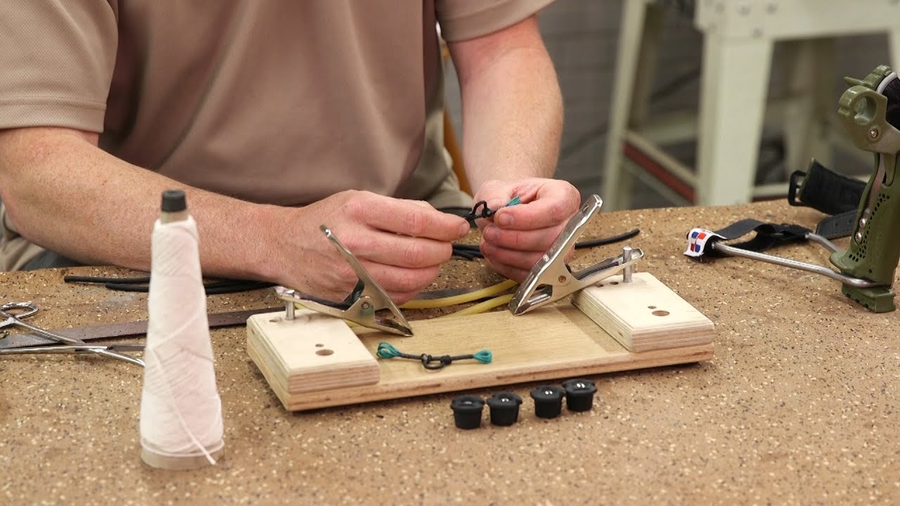 SLINGBOW DIY D-LOOP - YouTube