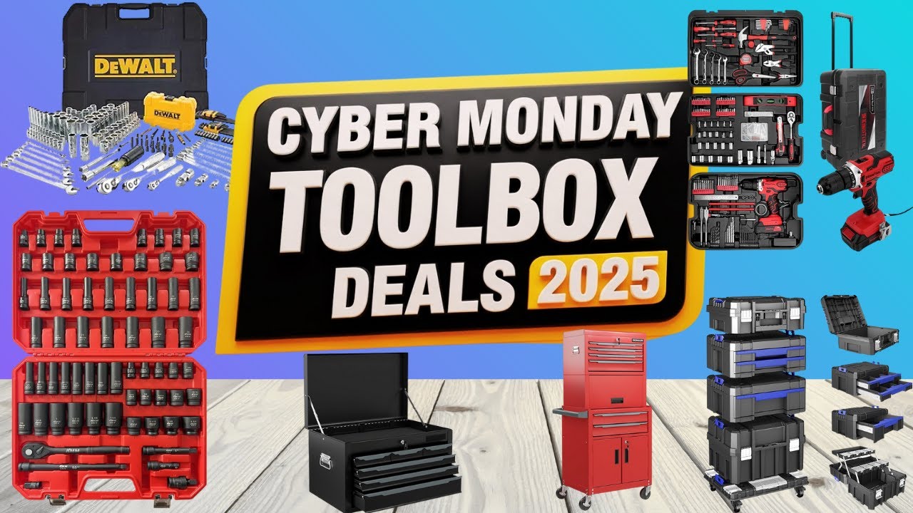 17 Insane Black Friday & Cyber Monday Tool Box Deals 2025 | Huge Cyber ...