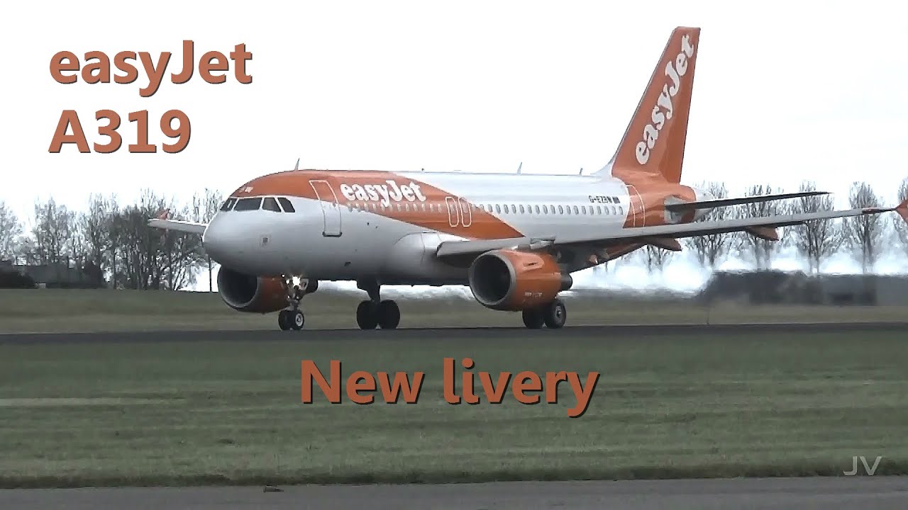 Easyjet new livery - YouTube