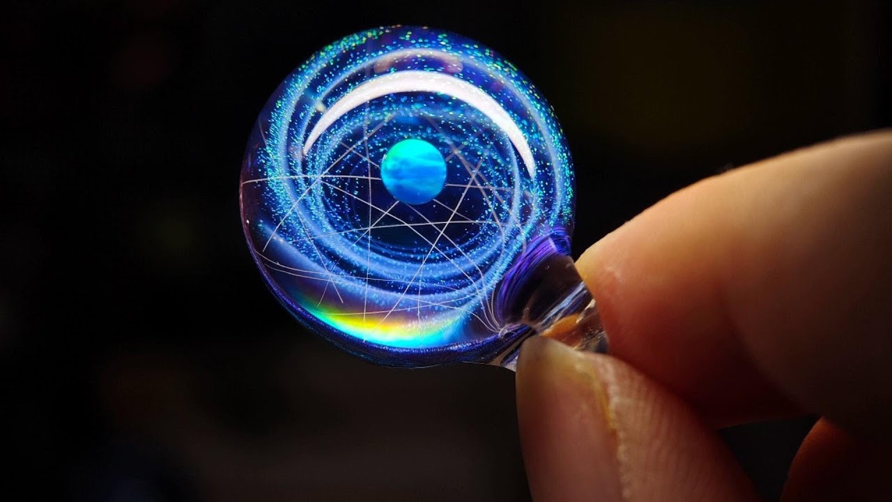 UV Resin Starry Sky Ball Making Tutorial - YouTube