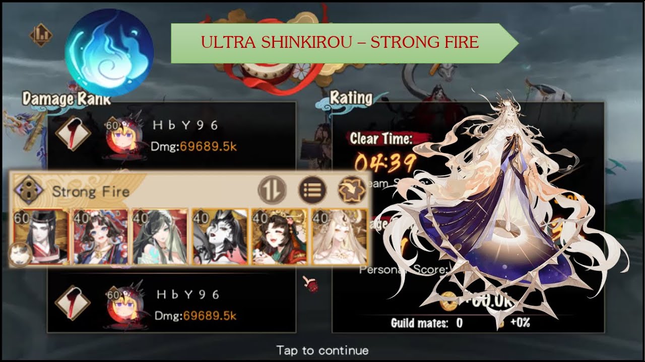 [ Onmyoji ] Ultra Shinkirou Mutation Strong Fire 26/03/2024 - YouTube