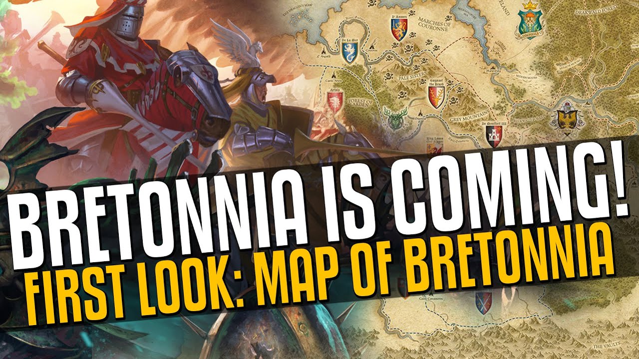 BRETONNIA IS COMING! Map of Bretonnia first look! - YouTube