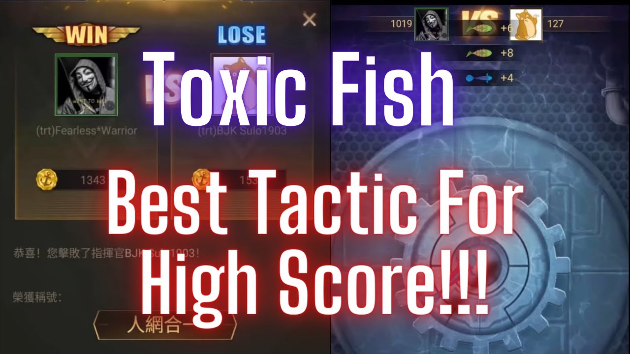 Toxic Fish Tactic For High Score! -Last Shelter Survival - YouTube