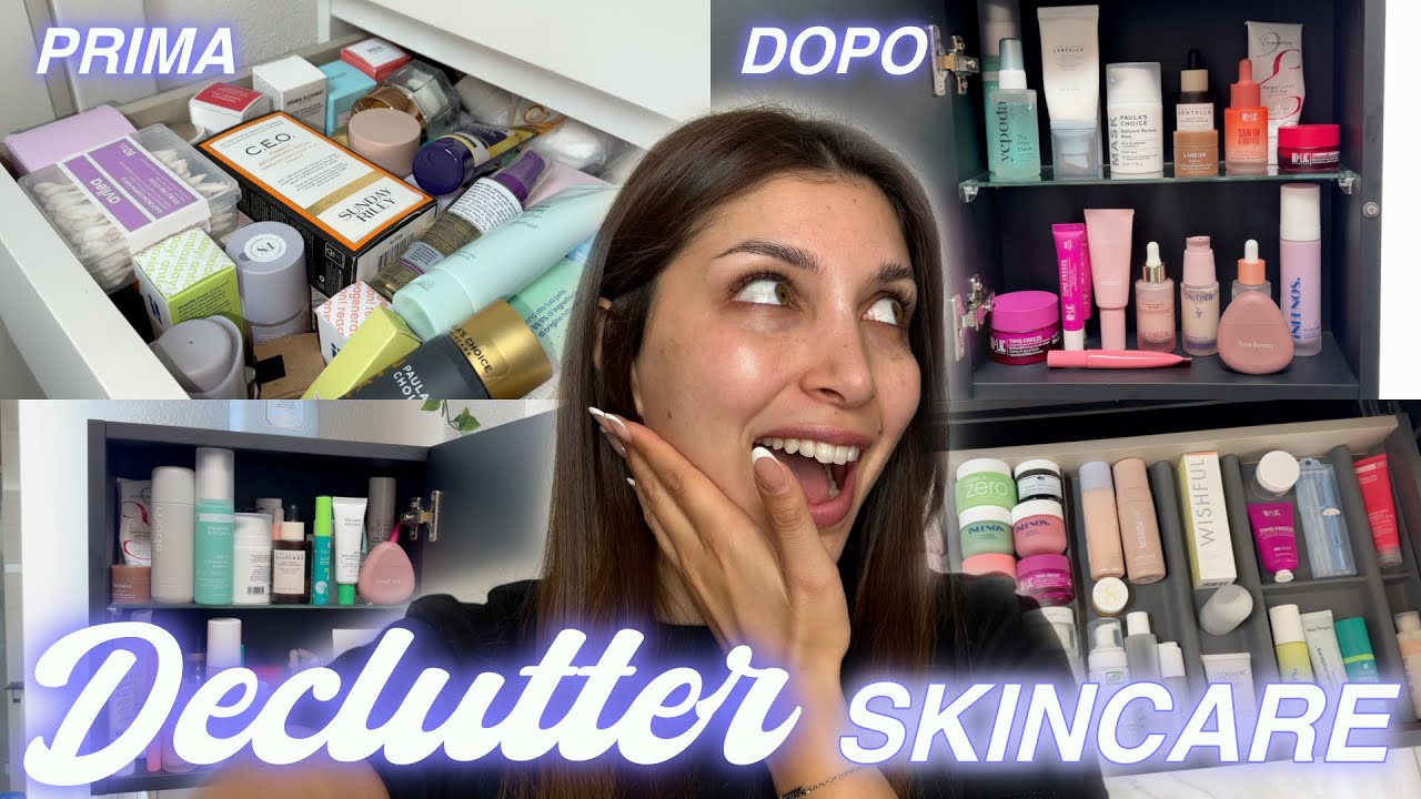 DECLUTTERING SKIN CARE 2024 🧴🗑️😭| MelissaTani - YouTube