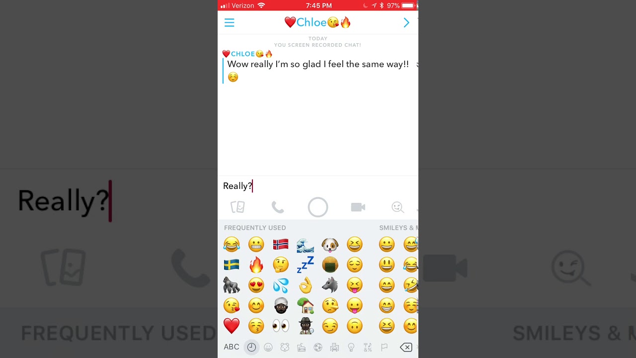 Asking my crush out on Snapchat(she said YES😁😁) - YouTube