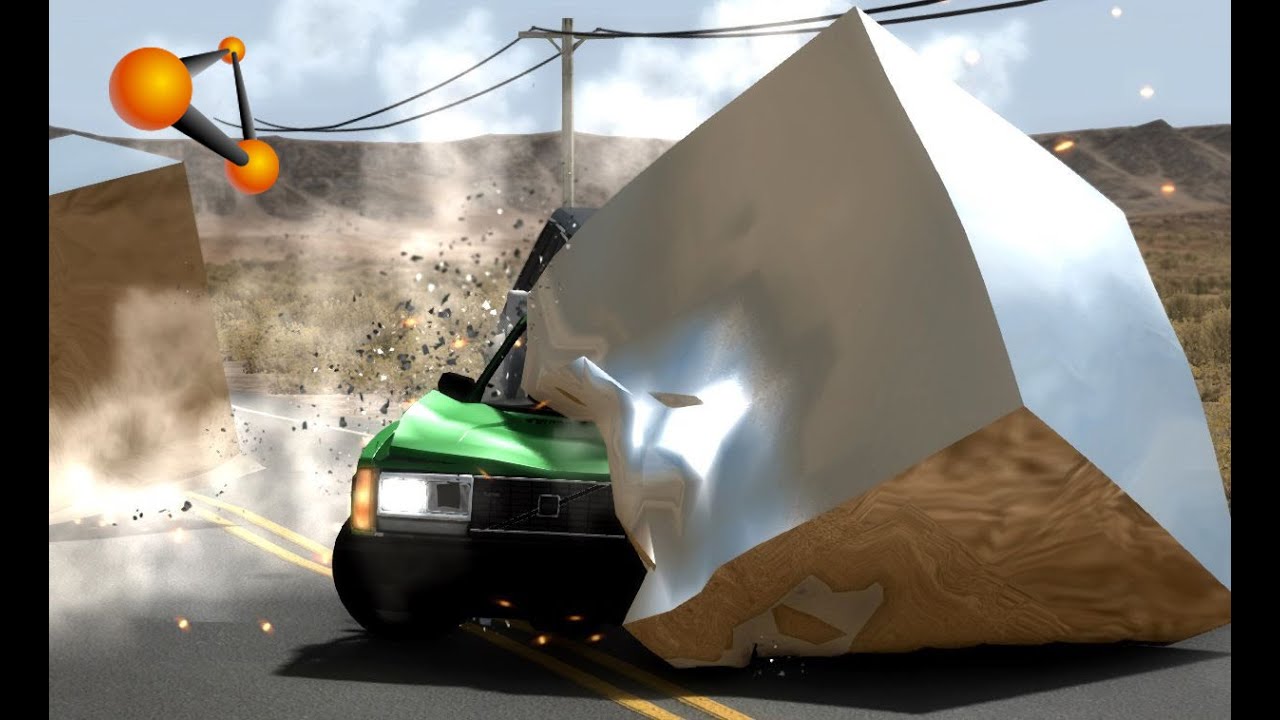 BeamNG.Drive Mod : High Resolution Cube (Crash test) - YouTube