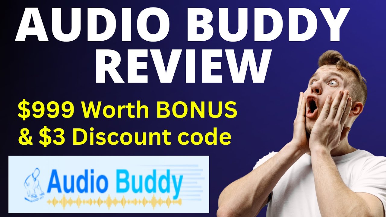 Audio Buddy Review | Quick DEMO, $3 Discount Code & Bonus - YouTube