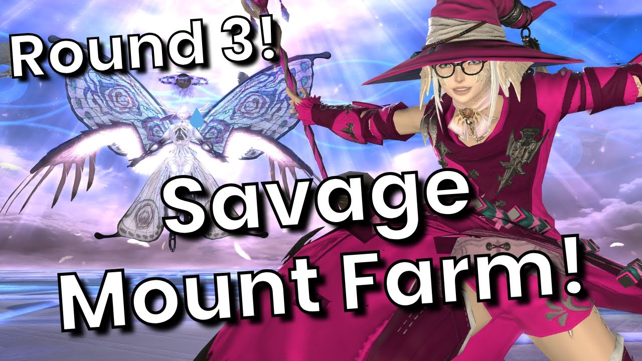 P12S Savage Mount Farm Again! FFXIV Dawntrail - YouTube