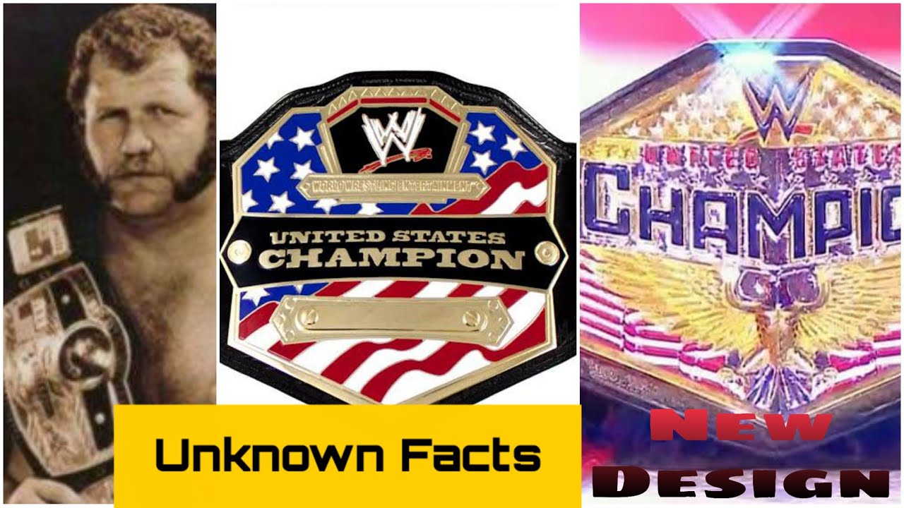 WWE United States ChampionShip New Belt|Us Title History|New US Title ...