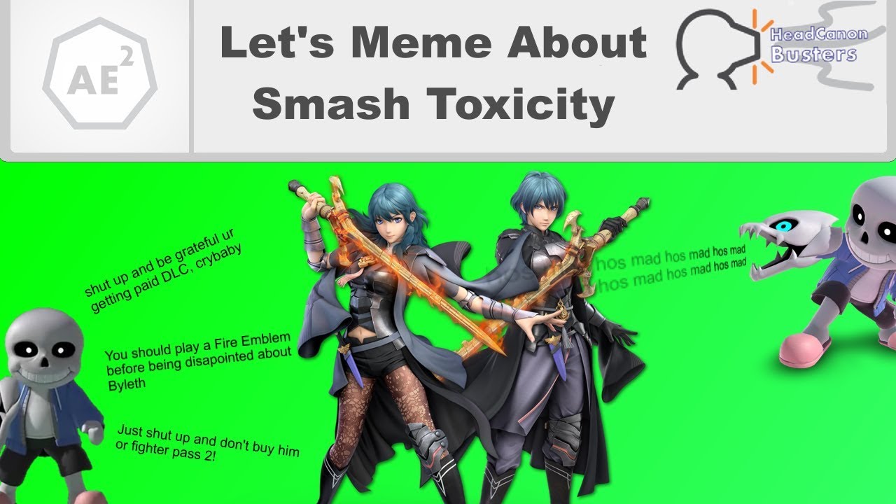Smash Bros Has The Most Toxic Shills Of Any Fandom - [Headcanon Busters ...