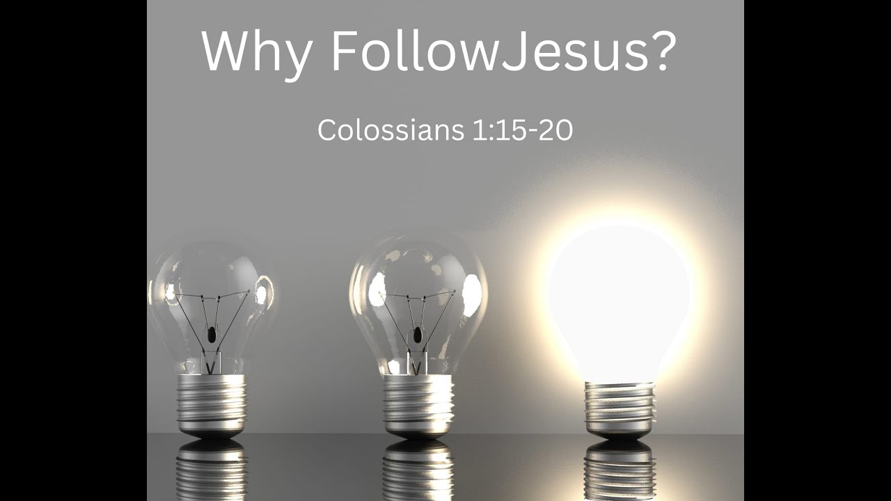 Why Follow Jesus? - YouTube
