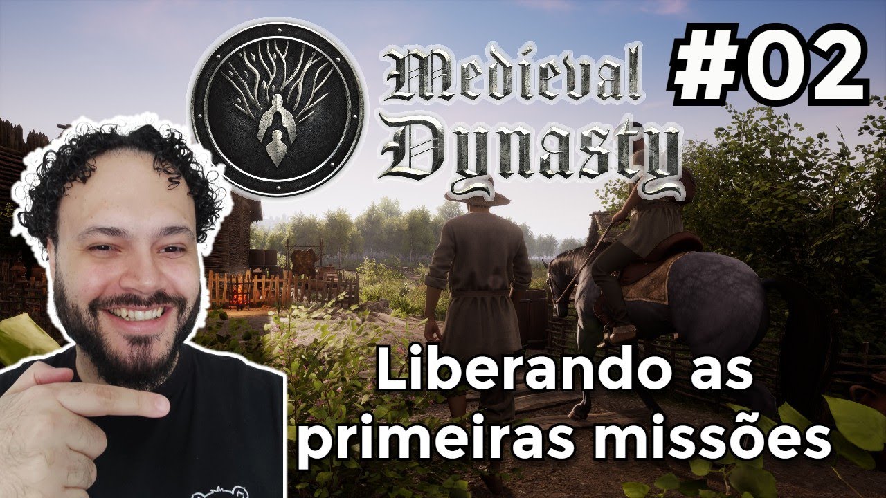 Medieval Dynasty - Primeiras missões de exploração e craft #02 - YouTube