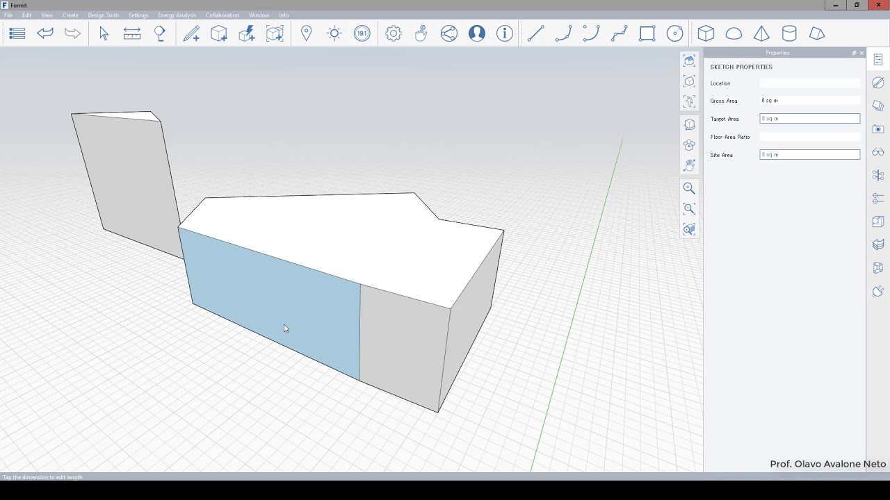 Modelagem Digital Tridimensional - Aula 02 - FormIt: Comandos Basicos - YouTube