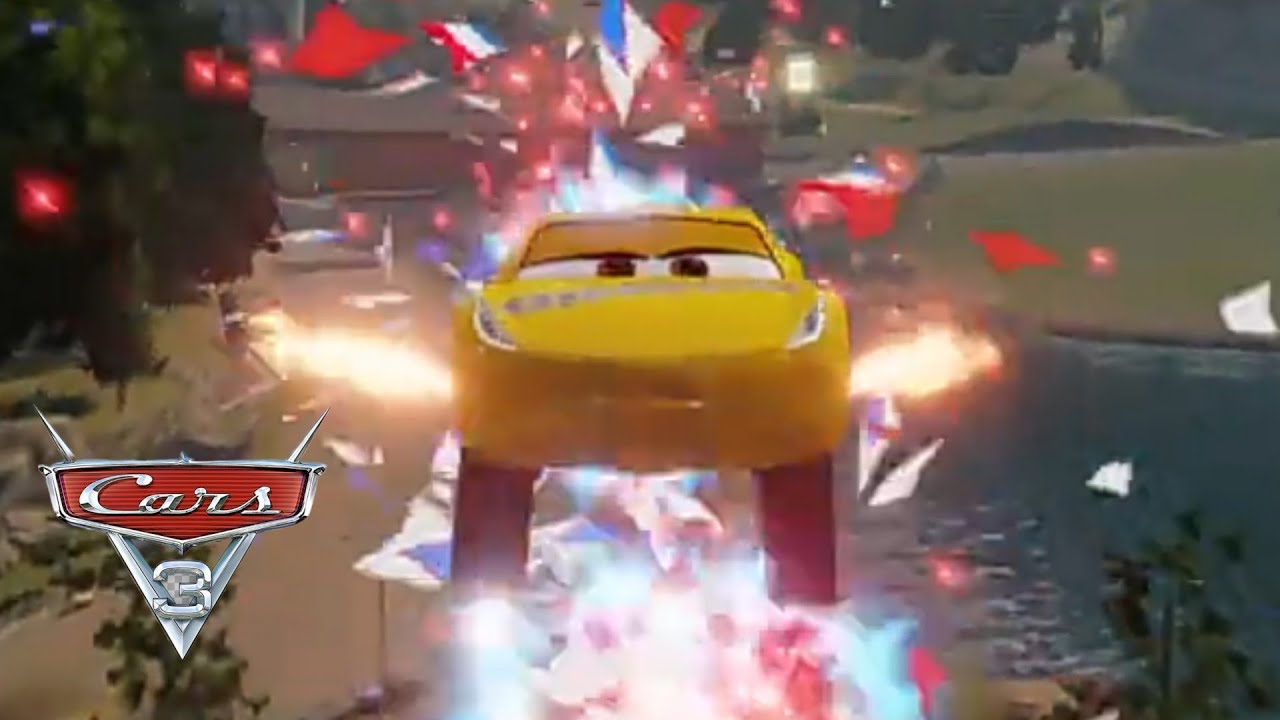 Cars 3 Driven to Win Rookie Stunt ShowCase Cup - YouTube