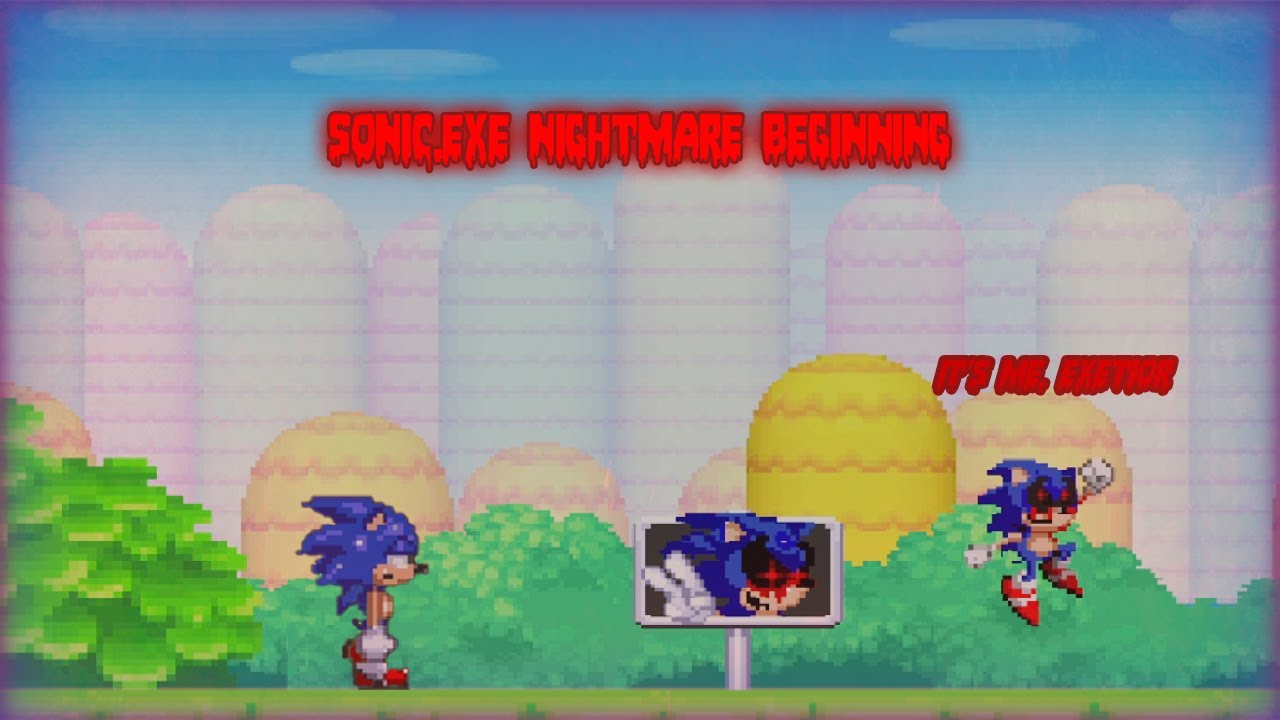 Hidden level + alternative endings | Sonic.Exe: Nightmare Beginning ...