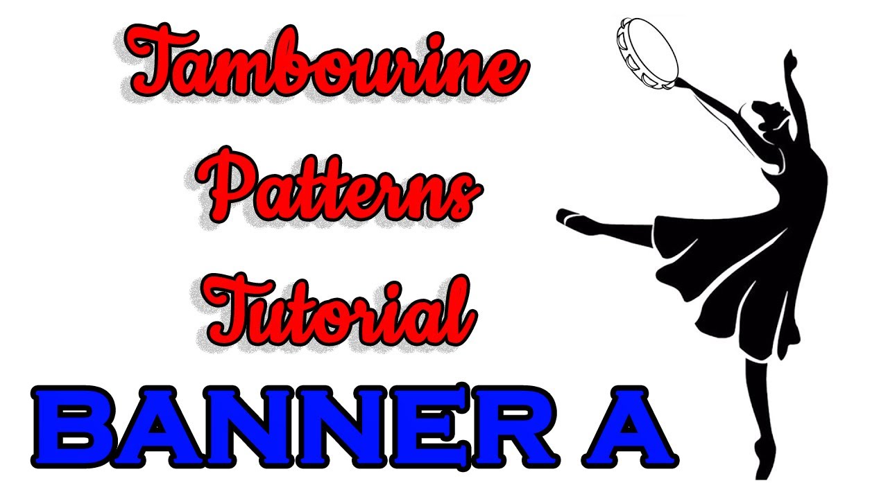 TAMBOURINE PATTERN - BANNER A - YouTube