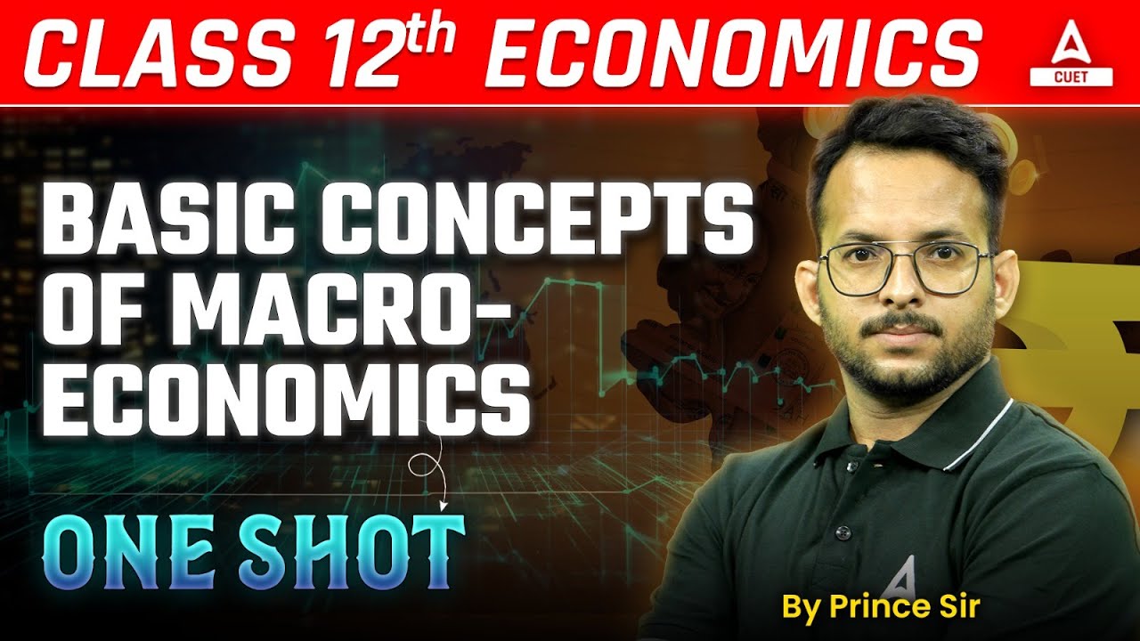 Basic Concepts of Macroeconomics One Shot | Class 12 Economics Chapter ...