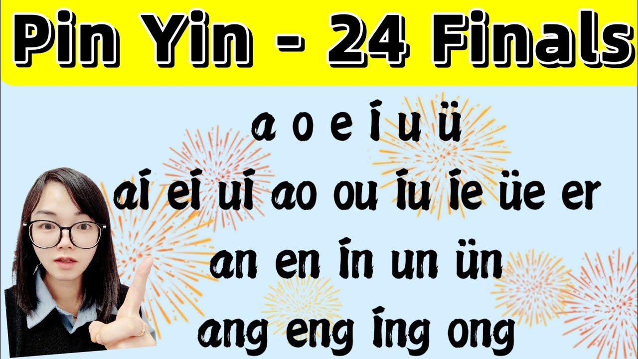 24个韵母总结 24 FINALS REVIEW & PRACTICE #pinyinchinese #mandarin #pinyin # ...