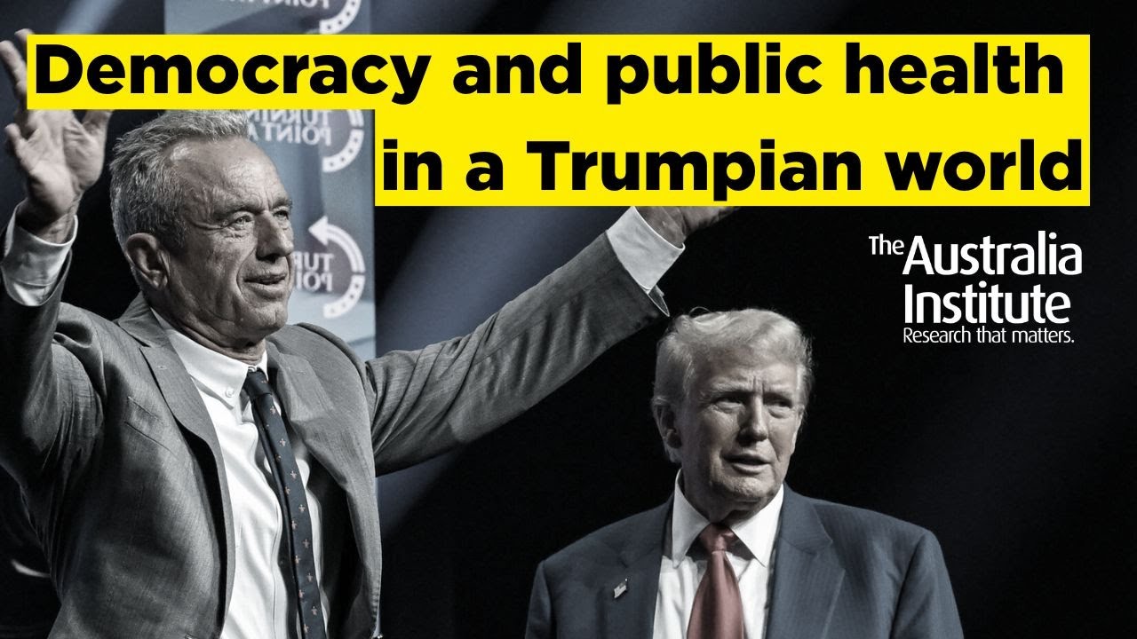 Democracy and public health in a Trumpian world | Dr Emma Shortis ...