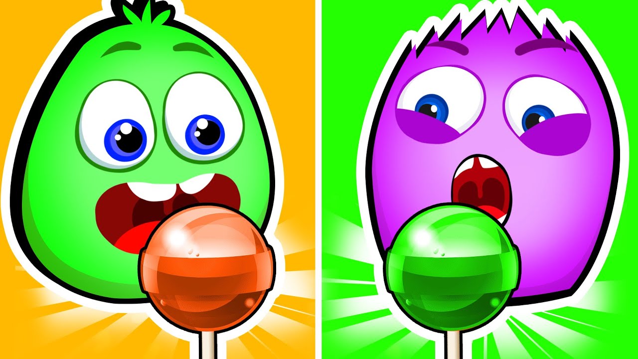 Op and Bob's Colorful Adventure: Learning Green and Orange with Fun ...
