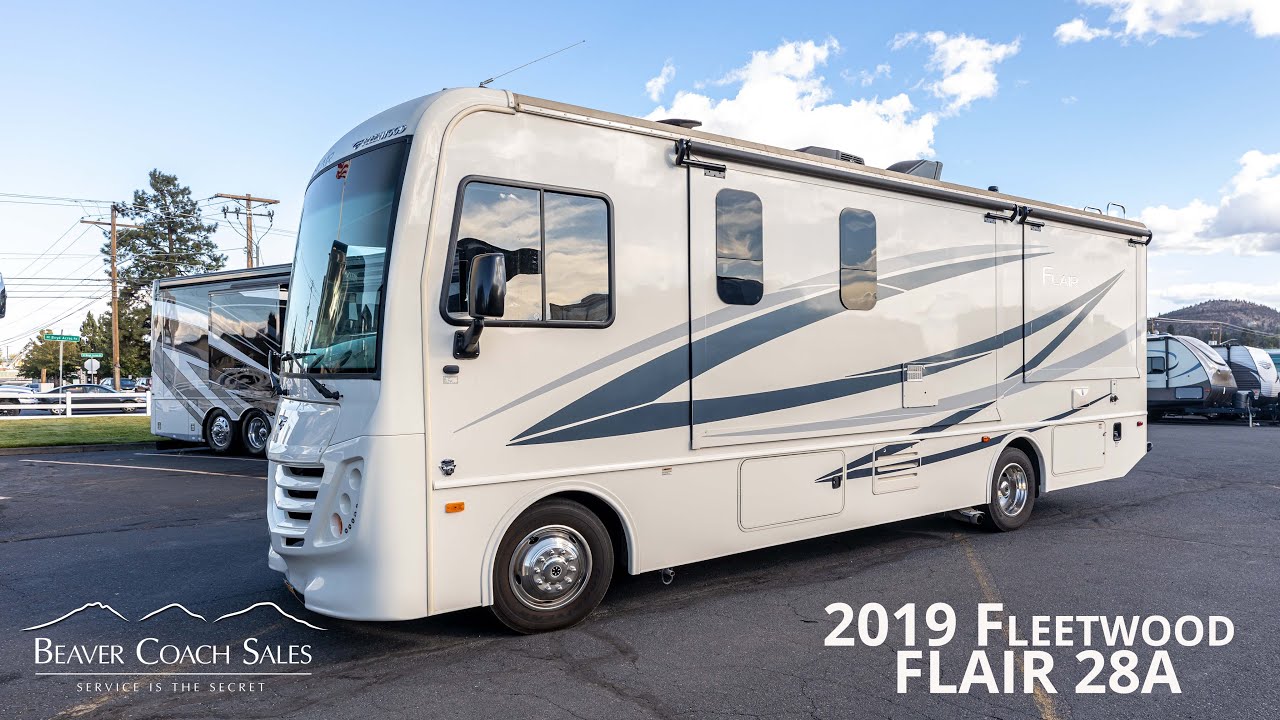 2019 Fleetwood FLAIR 28A - Class A RV - YouTube
