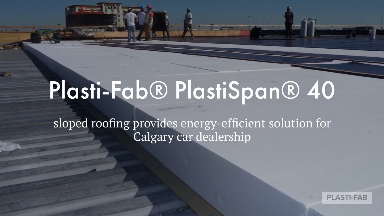 PlastiSpan® 40 sloped Roofing Provides an Energy Efficient Solution for ...
