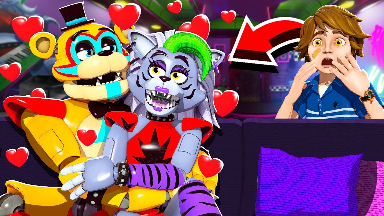 Roxanne Wolf & Glamrock Freddy’s ME TIME in FNAF Security Breach - YouTube