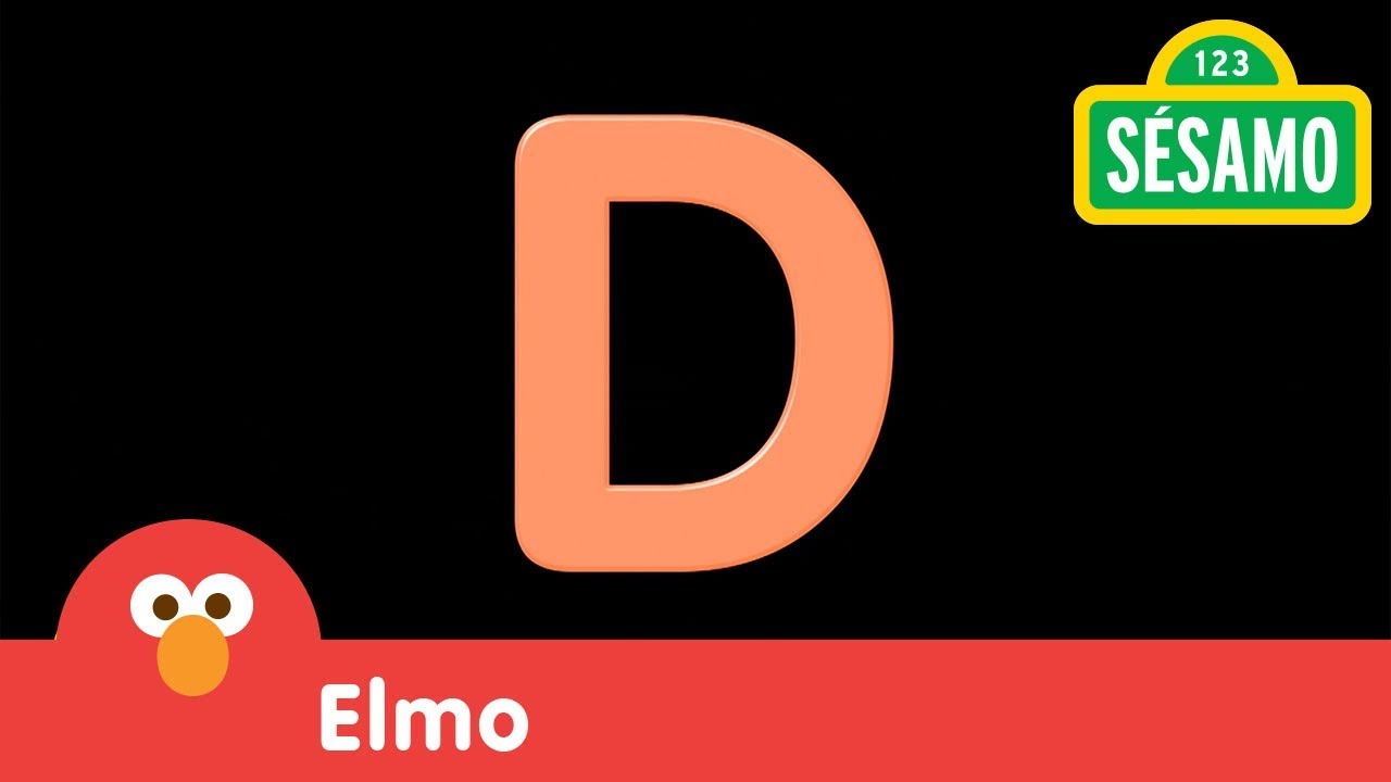 Sésamo: La letra del día - D - YouTube
