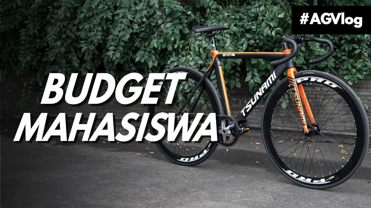 Rakit dan Review Paket Hemat Sepeda Fixie Tsunami snm 300 ! Budget ...