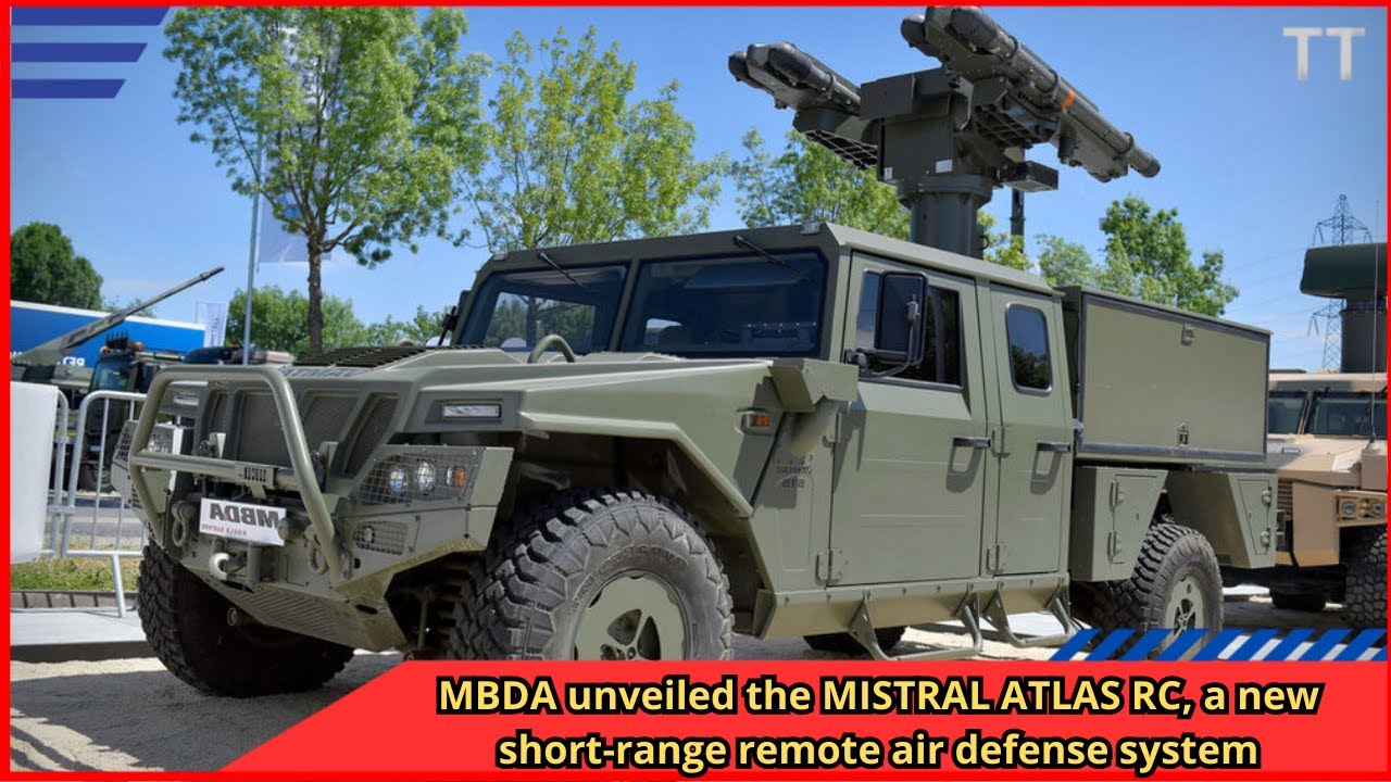 MBDA unveiled the MISTRAL ATLAS RC, a new short range remote air ...
