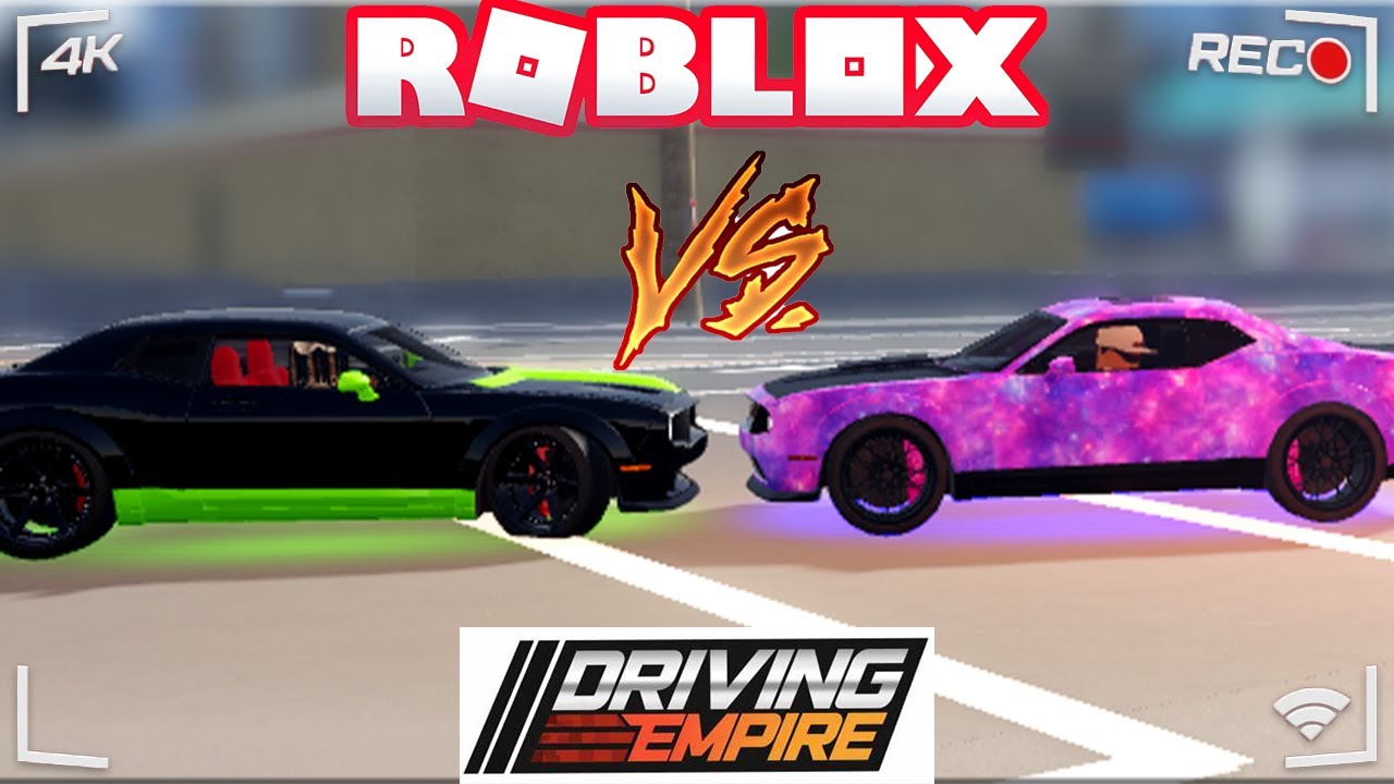 RACING MY HELLCAT DEMON IN DRIVING EMPIRE!! - YouTube