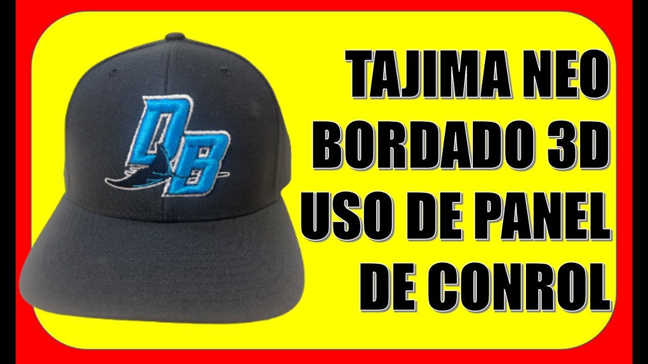 TAJIMA NEO TEJT-C1501 - Bordado 3D - PANEL DE CONTROL - CAMBIO DE AGUJA ...