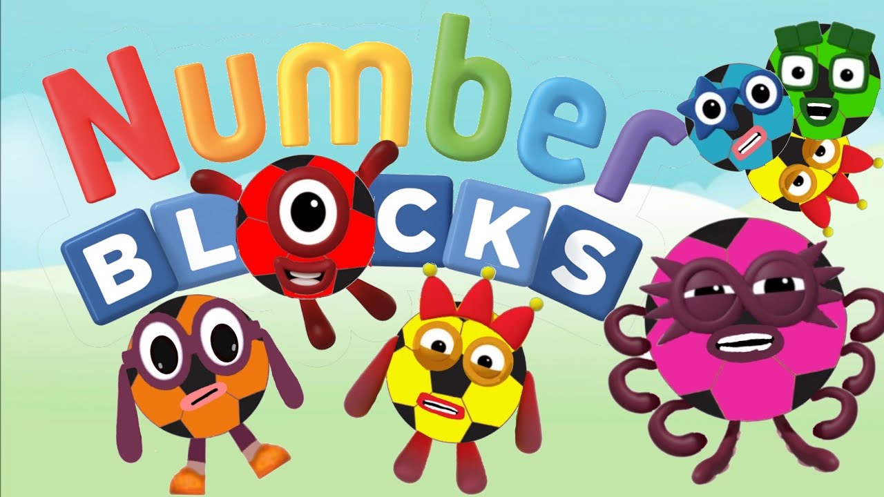 Numberblocks Intro But Football / Penalty Kicks with Numberblocks ...
