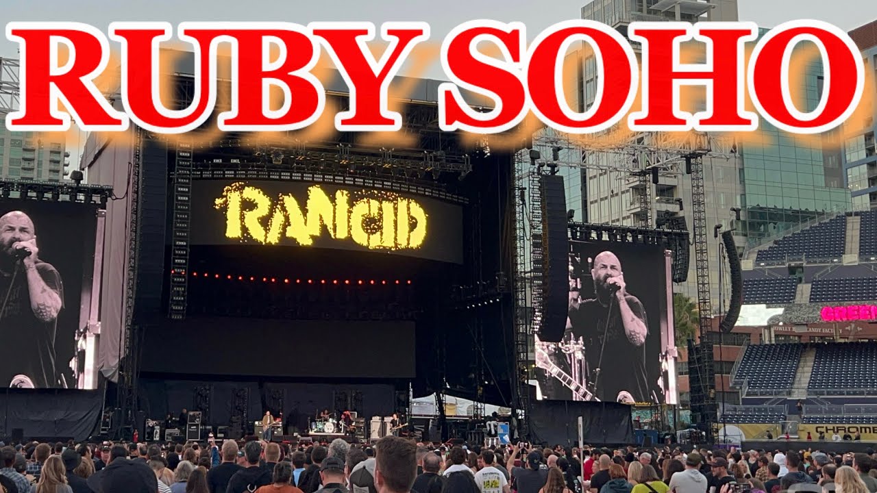 RANCID - RUBY SOHO live in San Diego (Saviors Tour) - YouTube