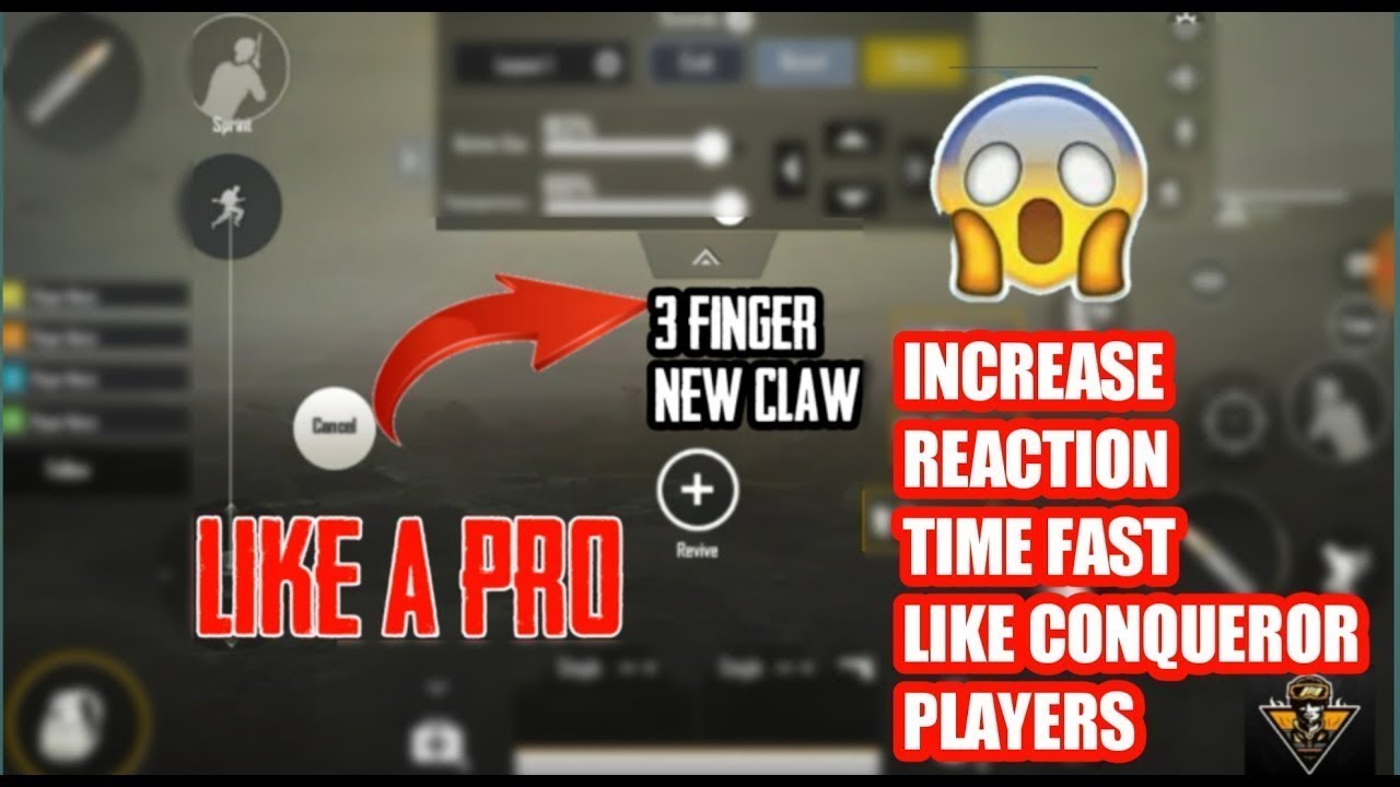 3 Finger Claw Control | PUBG Mobile - YouTube