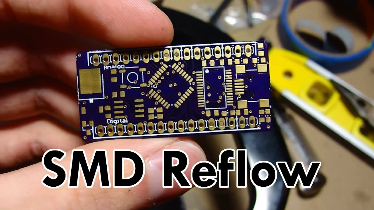 SMD Reflow Plate - Circuit Board Reflow - YouTube