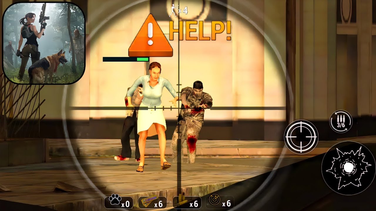 Zombie Hunter: Sniper Games - Android GamePlay #2 - YouTube