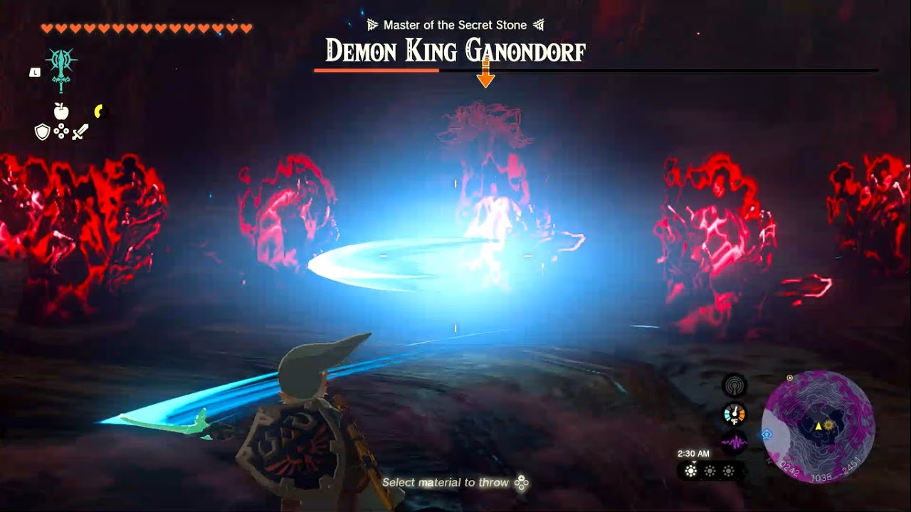 Fierce Deity Link vs Demon King Ganondorf - YouTube