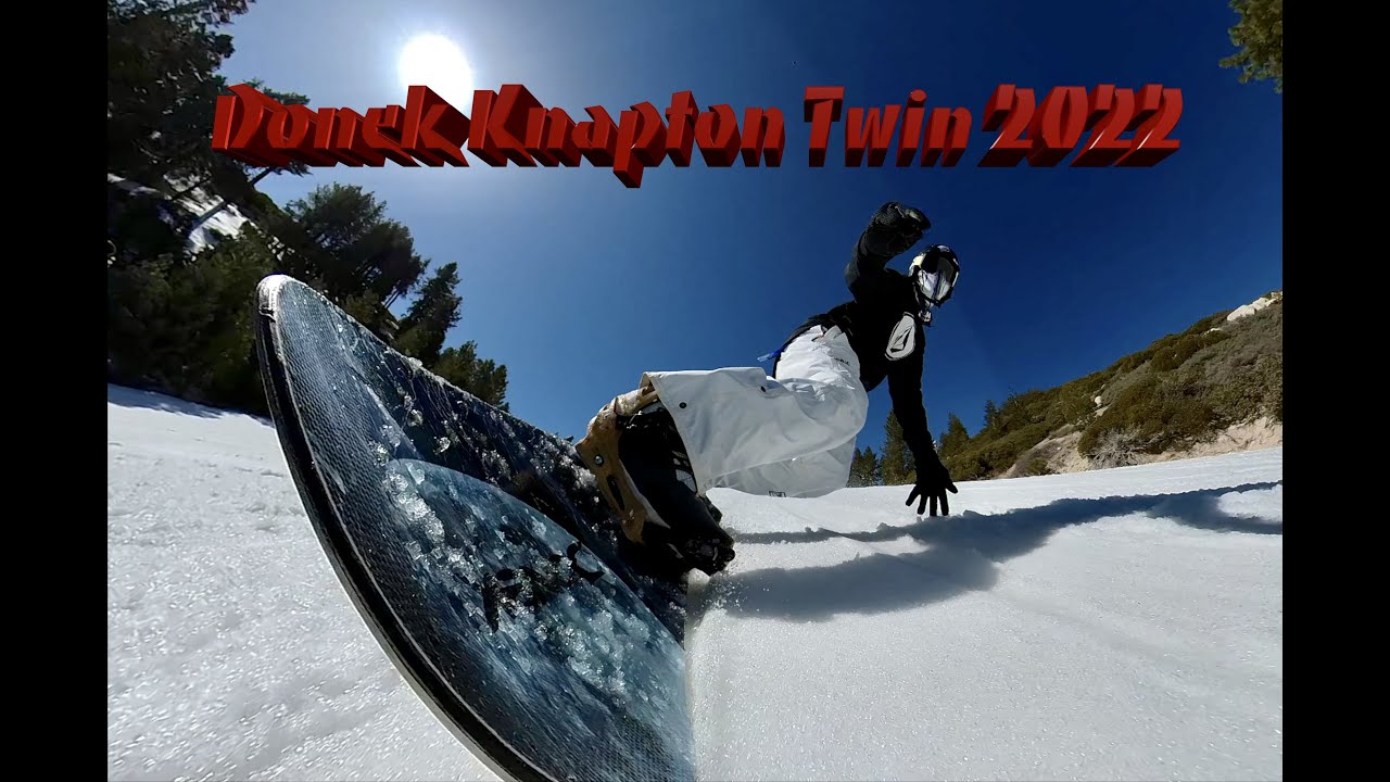 Donek Knapton twin, Custom Snowboard. - YouTube