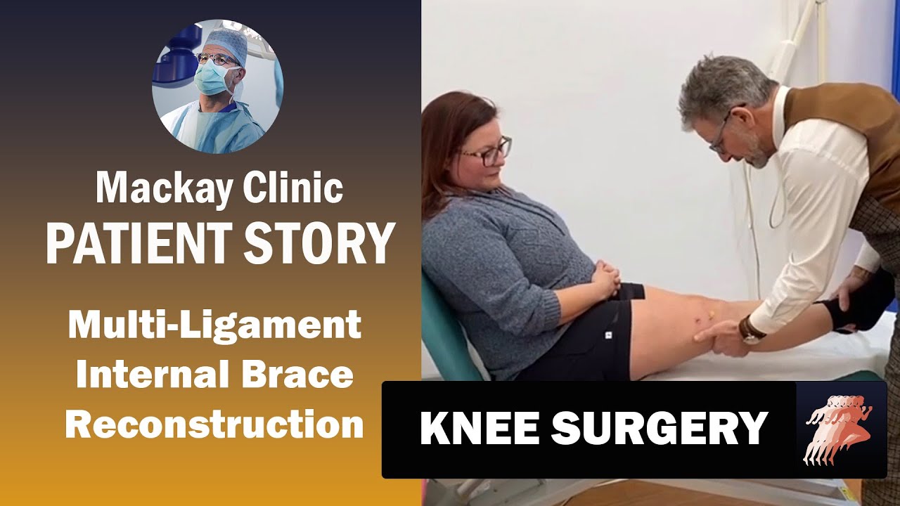 Patient making great recovery from multi ligament knee surgery - YouTube