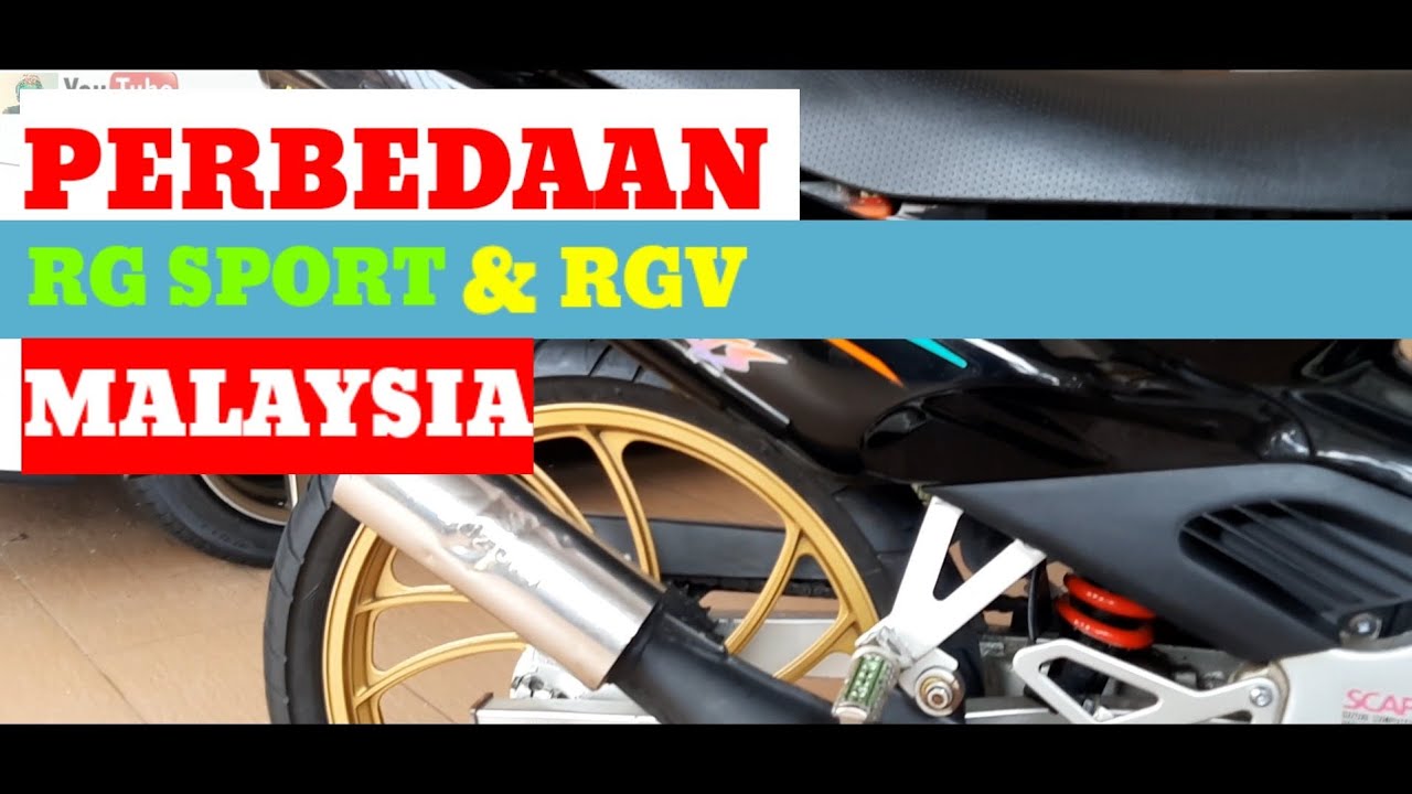PERBEDAAN RG SPORT DAN RGV // COVER DAN ENGGINE - YouTube