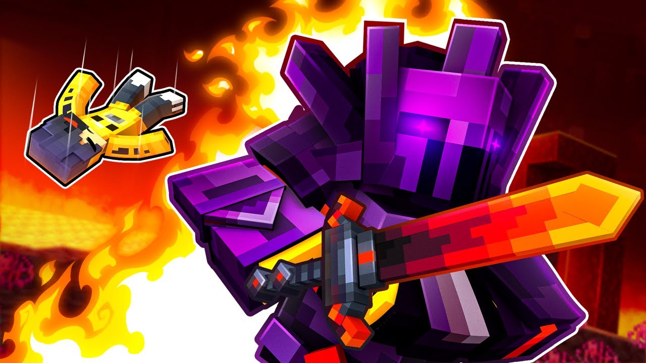 REFORGED as the FIRE KNIGHT in Minecraft! - YouTube