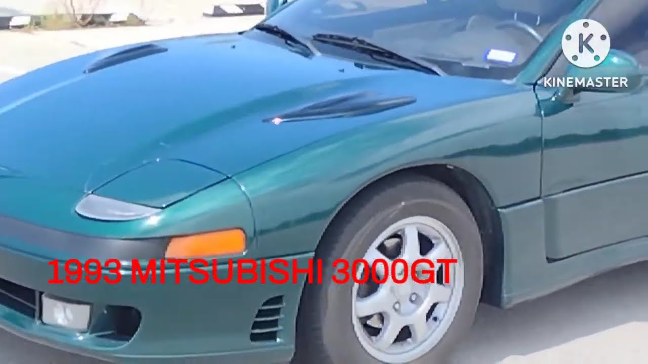 1993 Mitsubishi 3000gt Green