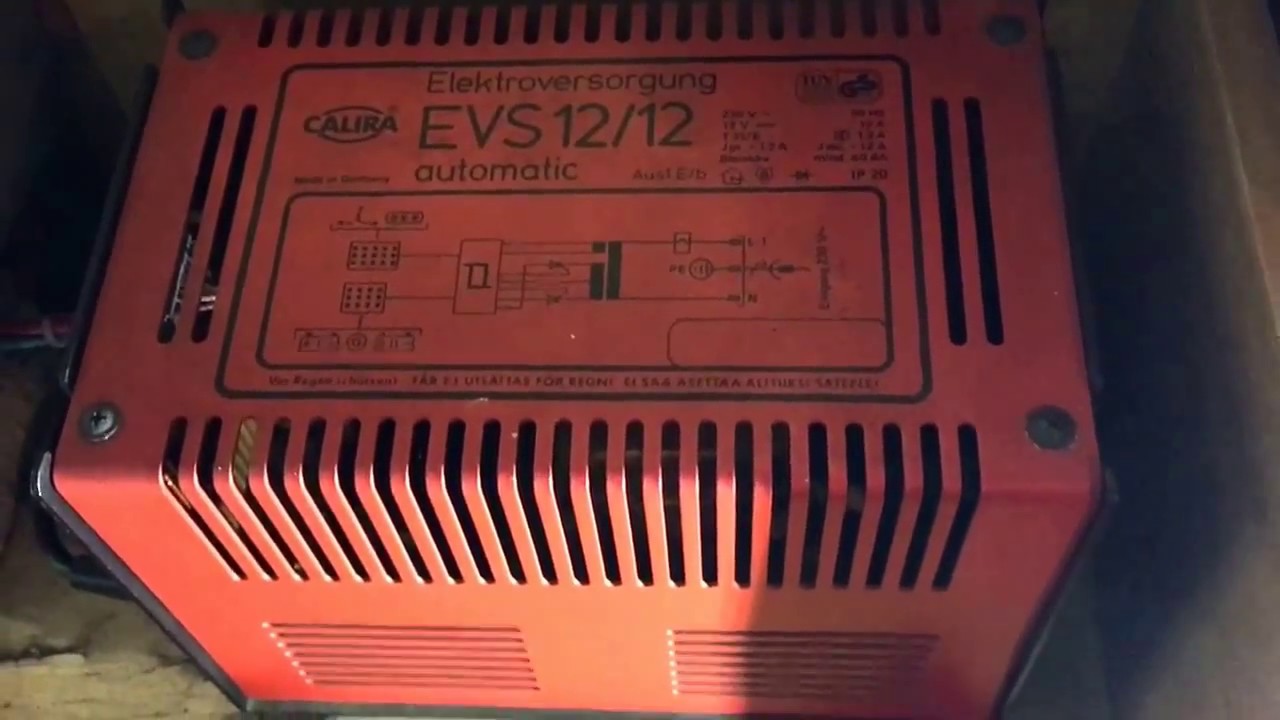 Calira EVS 12/12 not charge Battery - YouTube