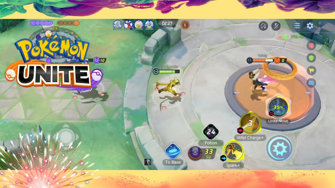Pokemon Unite Gameplay - YouTube