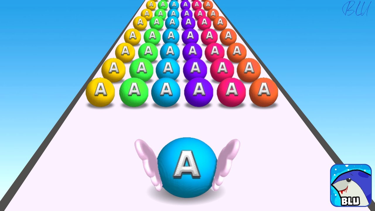 Letter Roll - Gameplay All Levels Android,ios game Mobile Game App New ...