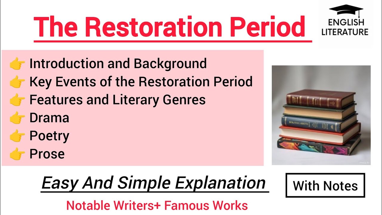 The Restoration Period in the History of English Literature - YouTube