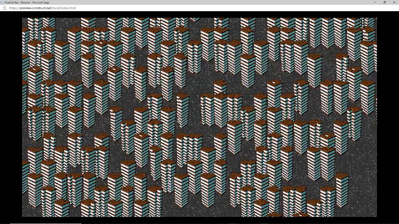 Houdini X Construct 3 - Procedurally Generated Buildings to pixel art ...