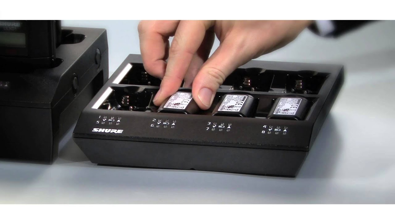 Shure ULX-D Digital Wireless System: Rechargeability - YouTube