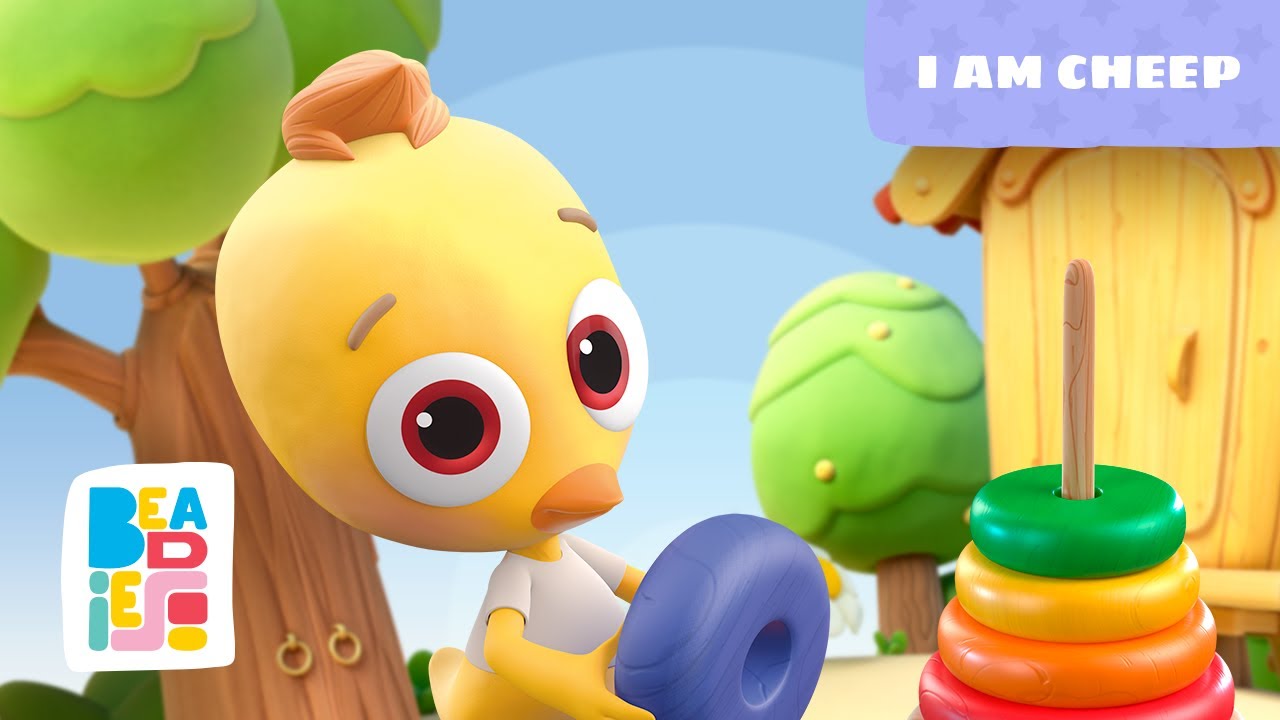 Beadies - I am Cheep - Nursery Rhymes & Kids Songs - YouTube